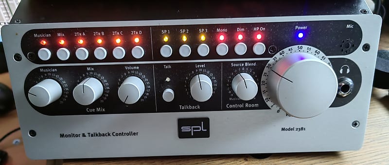 SPL 2381 MTC Monitor and Talkback Controller | Reverb