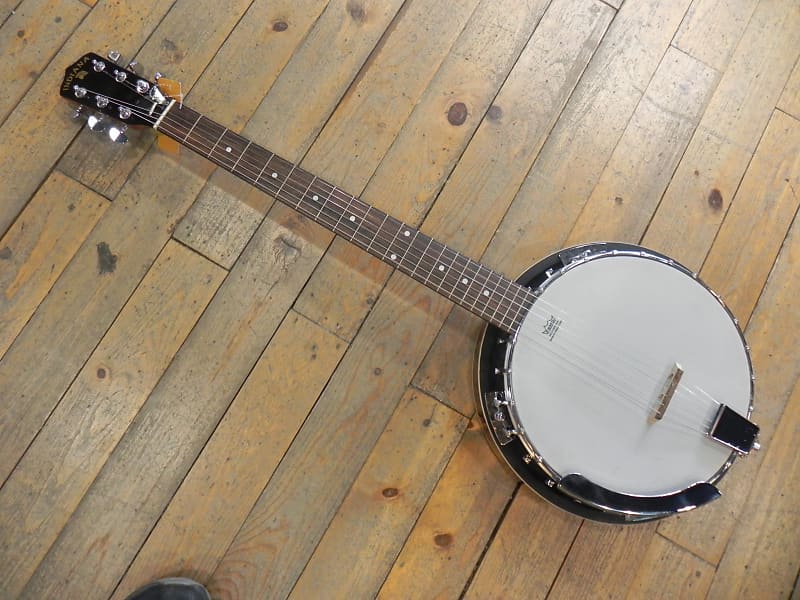 Indiana 6 string Banjo Guitar | Reverb