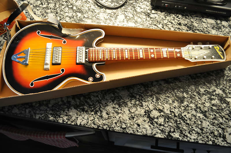 Sears Big Toy Box Steel Guitar In Original box : 1960's | Reverb