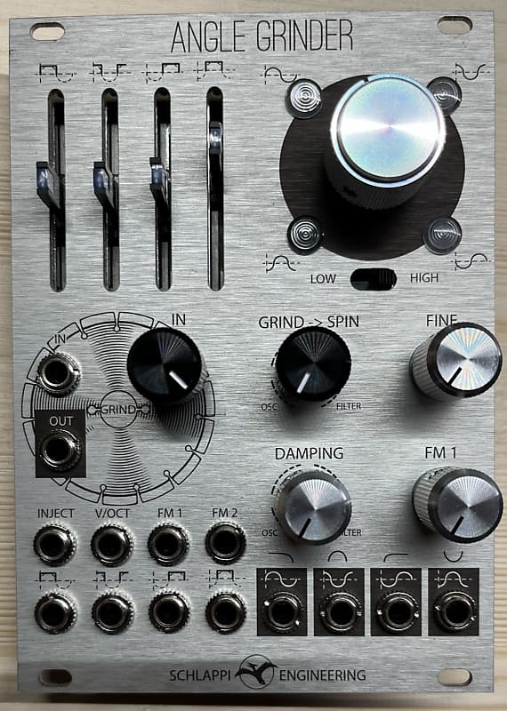 Schlappi Engineering Angle Grinder - Silver | Reverb Canada