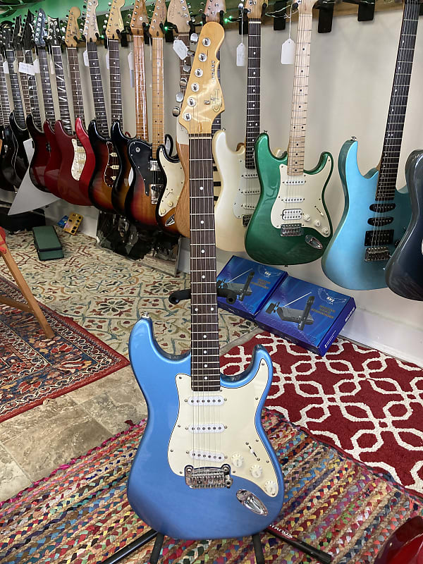 G&L Tribute Series Legacy Blue Metallic | Reverb