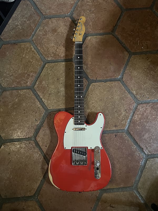 Fender Telecaster 2015 - Fiesta Red MIM READ | Reverb