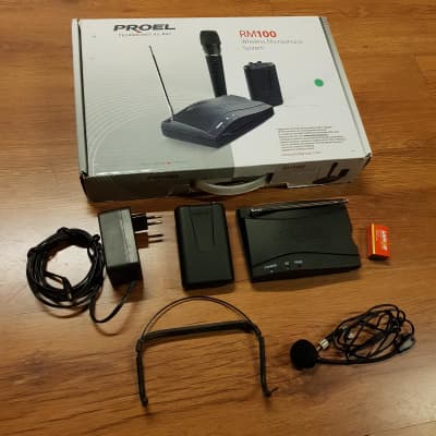 Proel Rm 100 Radiomicrofono Wireless Mic Archetto | Reverb