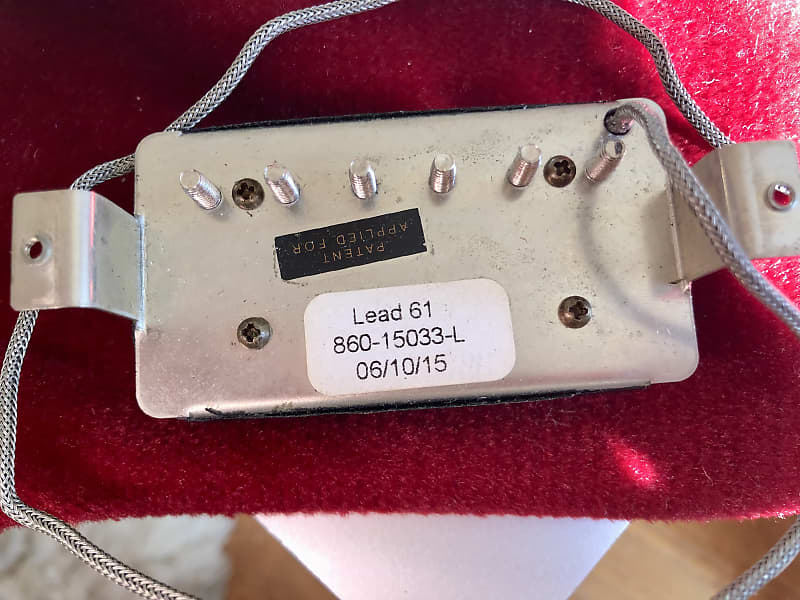 Gibson PAF Pickup Lead 61 Zebra Humbucker | Reverb