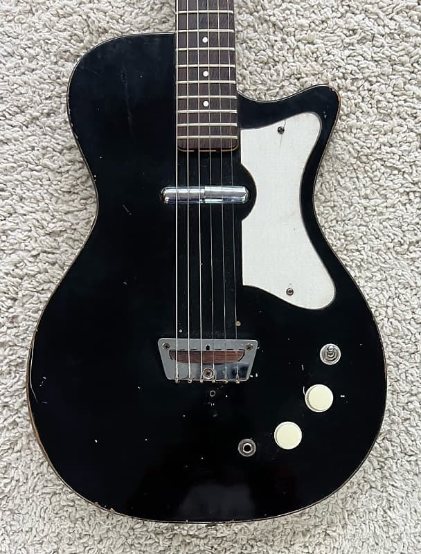 Vintage Silvertone U-1 Electric Guitar with Lipstick Pickup, | Reverb