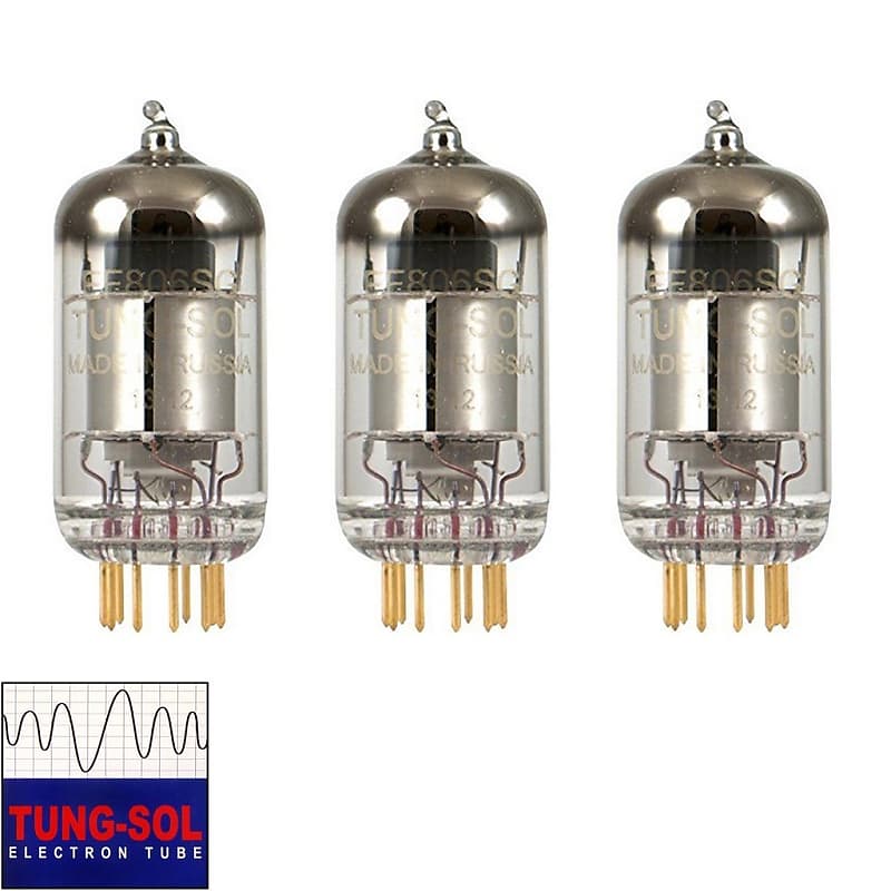 New Gain Matched Trio (3) Tung-Sol Reissue EF806S / EF86 / | Reverb