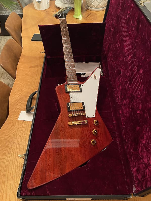 Gibson CS 1958 Explorer Cherry 2016 | Reverb
