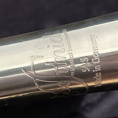 F. Schmidt 54s silver 4 valve piccolo trumpet Bb/A great | Reverb