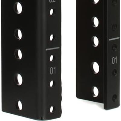 Gator GRW-RACKRAIL-12U Rack Rails - 12U Pair Bundle with | Reverb