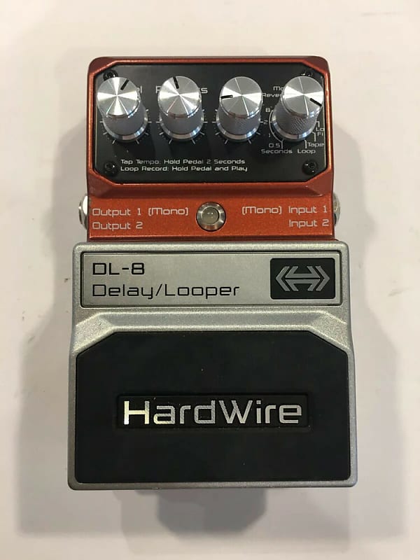 Digitech DL-8 Hardwire Stereo Digital Delay / Looper Guitar | Reverb