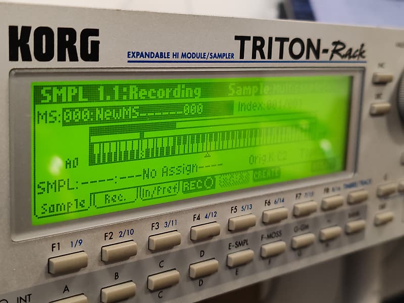 Korg Triton Rack Sound Module synthesiser Sampler - Free | Reverb UK