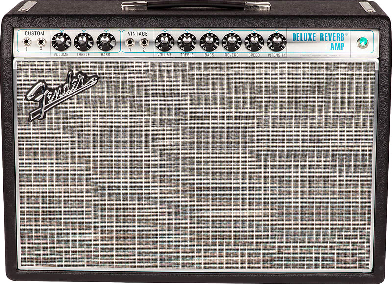 Fender '68 Custom Deluxe Reverb 2-Channel 22-Watt 1x12" | Reverb