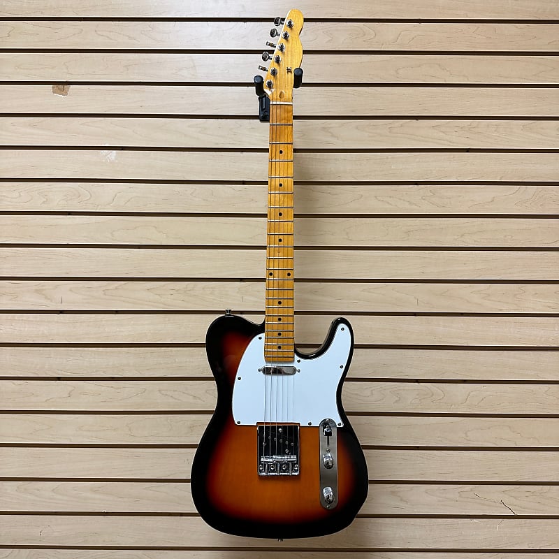 GuitarFetish Xaviere Tele Copy Sunburst | Reverb
