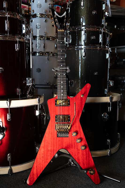 Dean ML USA 2024 NAMM Guitar/Trans Red/Floyd Rose | Reverb