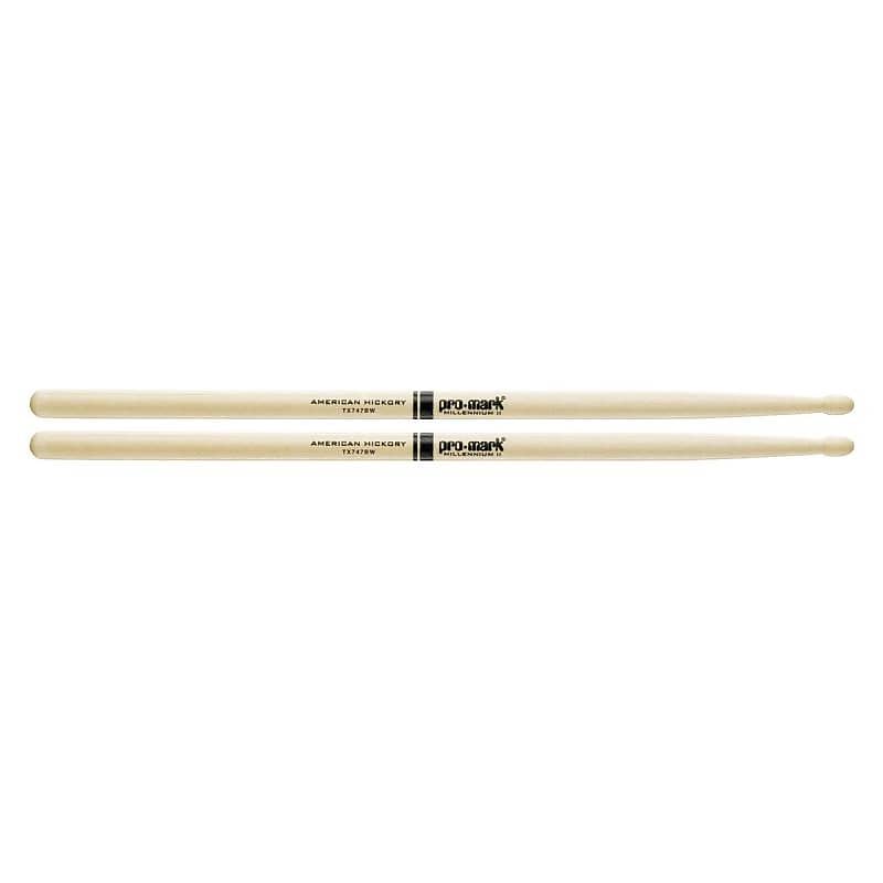 ProMark Classic Forward 747 Hickory Oval Wood Tip | Reverb