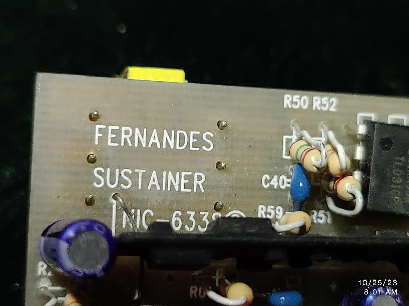 Fernandes Sustainer Board 2000's - Grey | Reverb