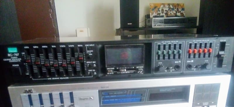 Sansui RG-707 1981 - Black | Reverb