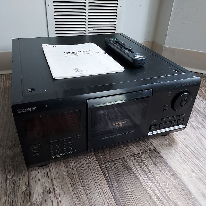 Sony CDP-CX255 200 CD Mega Disc Jukebox Changer Player w/ | Reverb
