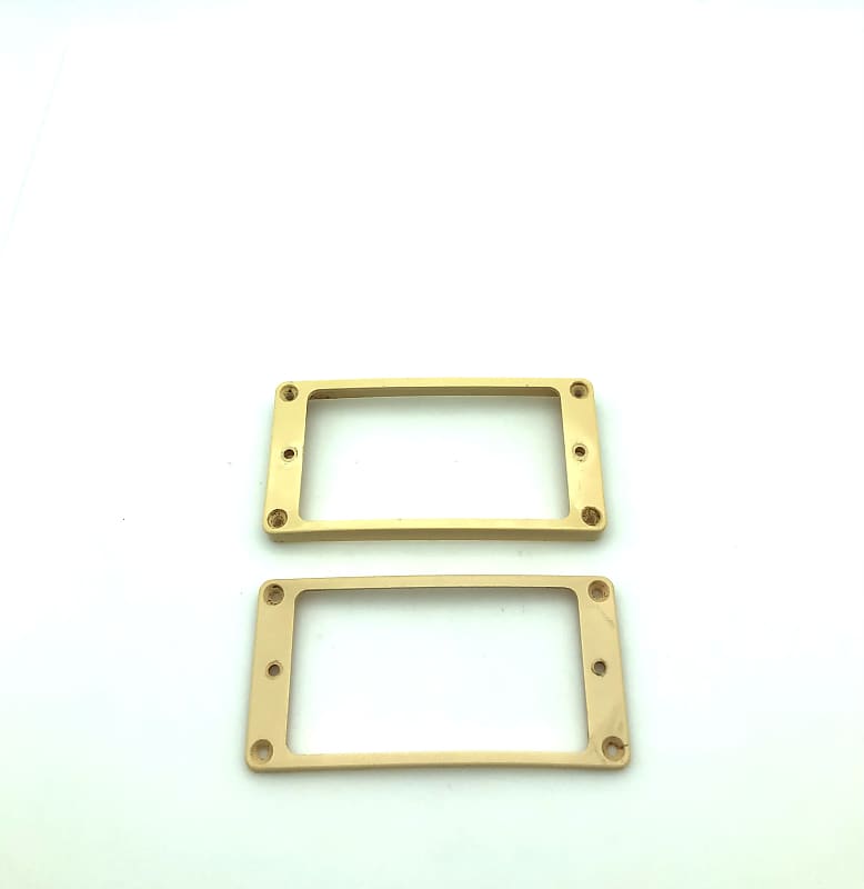 Gibson Humbucker Pickup Ring Set - Creme Cream | Reverb