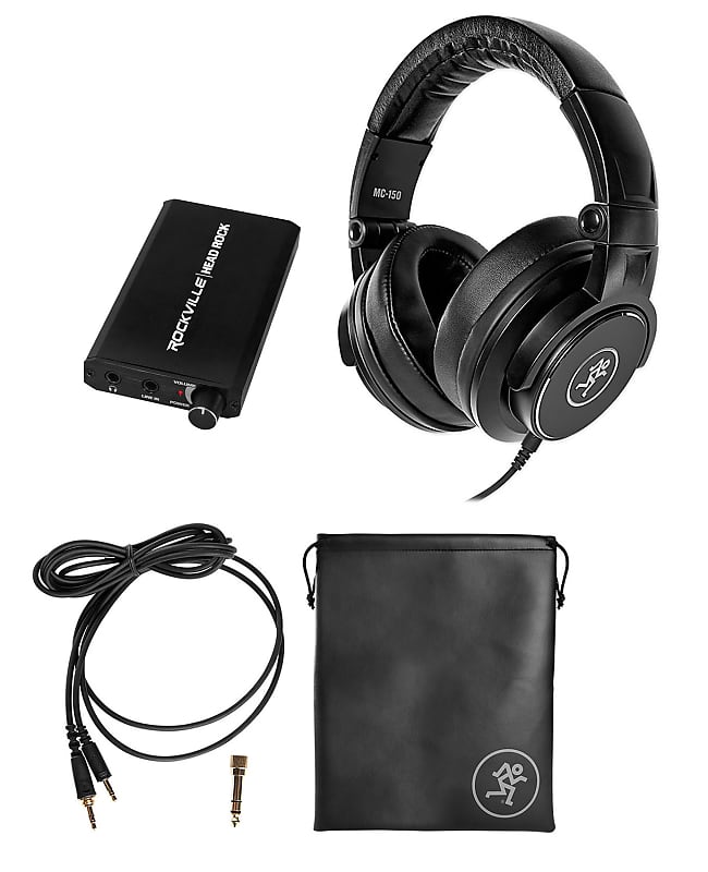 Mackie MC-150 Studio Monitoring Headphones+Rechargeable | Reverb