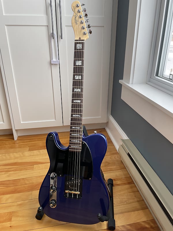Fender Fender Telecaster/Esquire Left Metallic Blue/Rosewood | Reverb