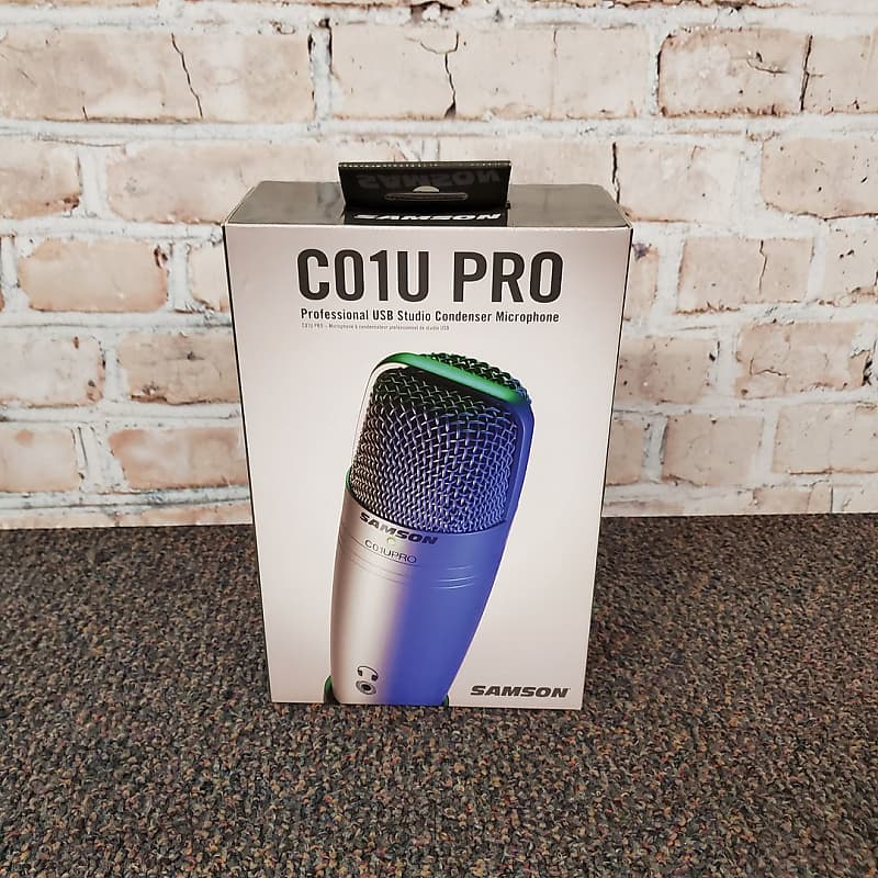 Samson C01U PRO CONDENSOR USB Studio Condenser Microphone | Reverb