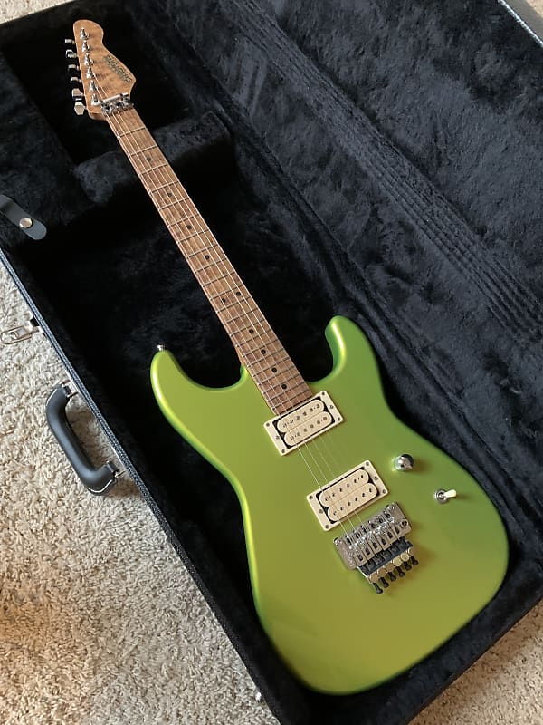 Chubtone Strat 2019 Candy green | Reverb