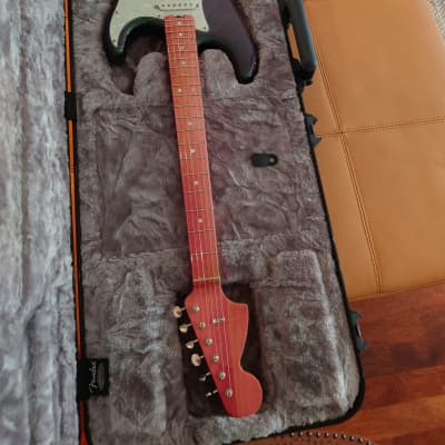 Custom Fender Strat Custom Pink Ivory CBS neck 2023 | Reverb