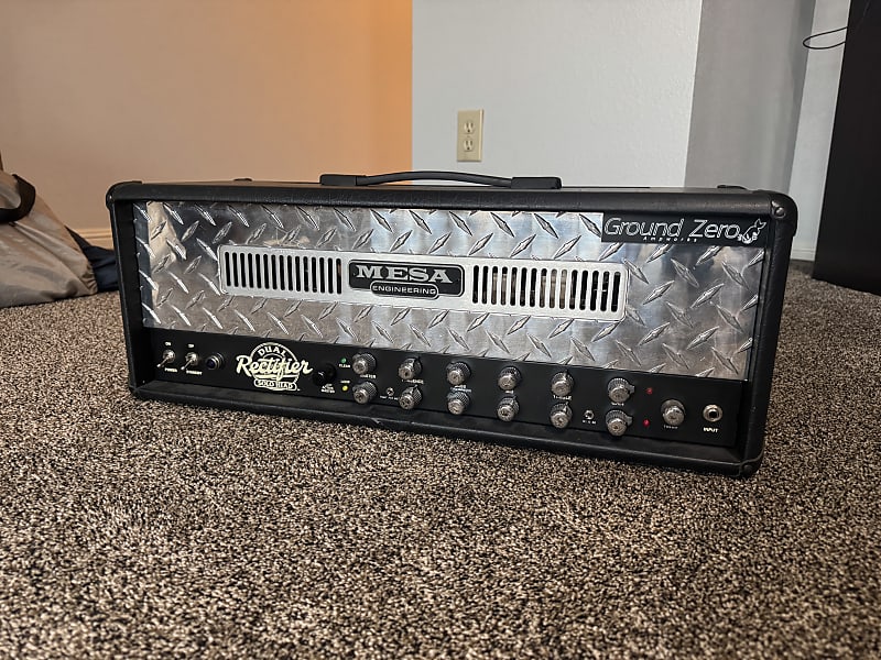 Ground Zero Modded Mesa Boogie Dual Rectifier Rev G 2-Channel | Reverb