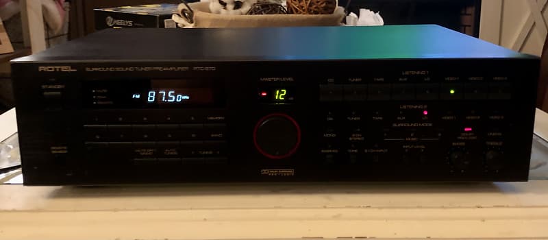 Rotel Surround Preamplifier RTC-970 Black | Reverb