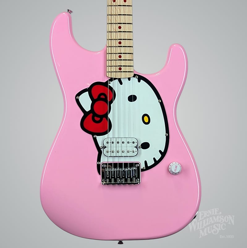 NEW! Limited Edition Hello Kitty® Stratocaster®, Maple | Reverb