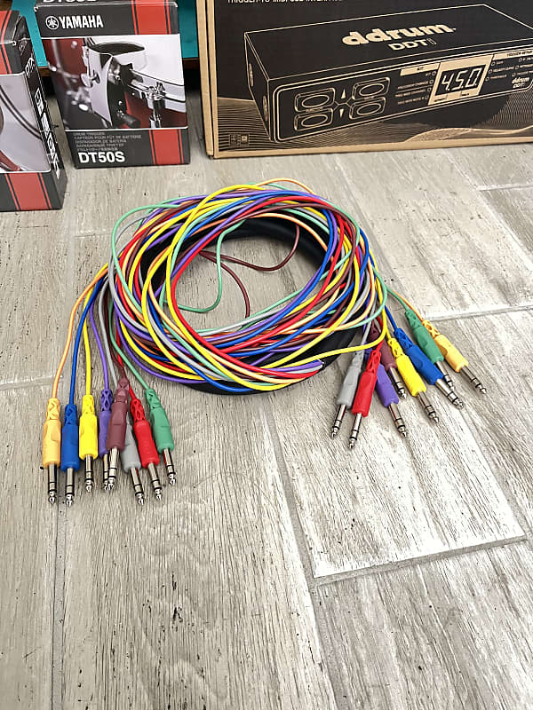 Hosa CSS-807 8-channel 1/4-inch TRS Male Snake - 23.1 foot | Reverb