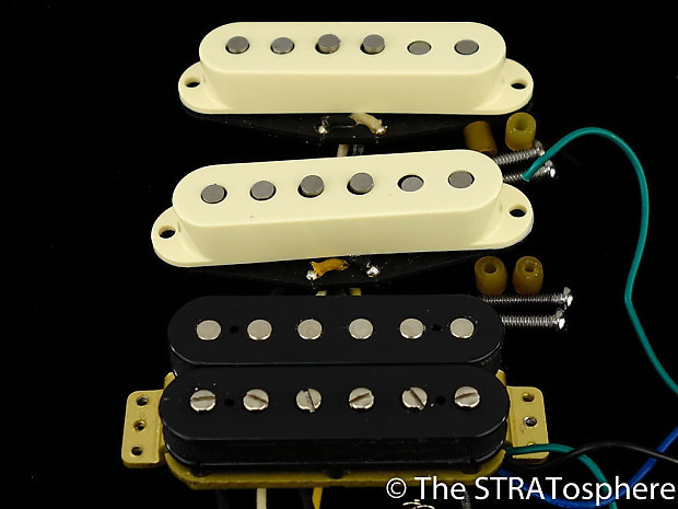 Fender Lonestar HSS Strat PICKUP SET Twin Head Humbucker + | Reverb
