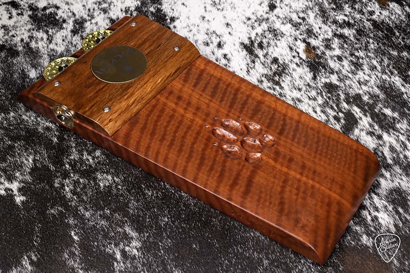 Wild Dog Wild Dog Custom Shop Flamed Red Jarrah Stomp Box | Reverb