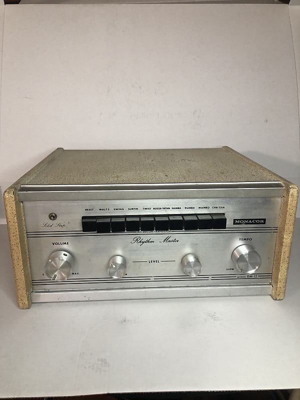 Monacor Rhythm Master 1960's Vintage Drum Machine | Reverb