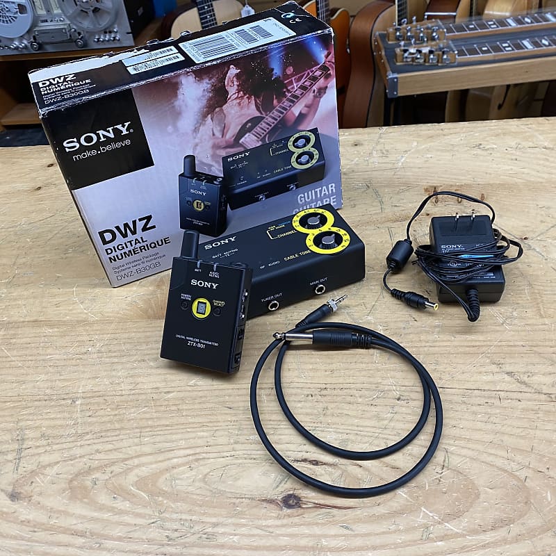 Sony DWZ-B30GB Digital Wireless Guitar Package | Reverb