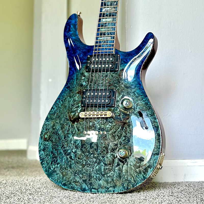Kiesel CT624M - Translucent Sapphire Blue & Aqua w/ *OHSC* | Reverb
