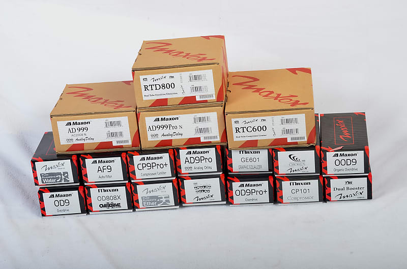 Maxon Pedal Collection Serial #1 2015 | Reverb