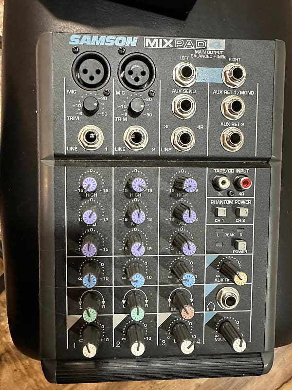 Samson mix Pad 4 2003 - Black | Reverb