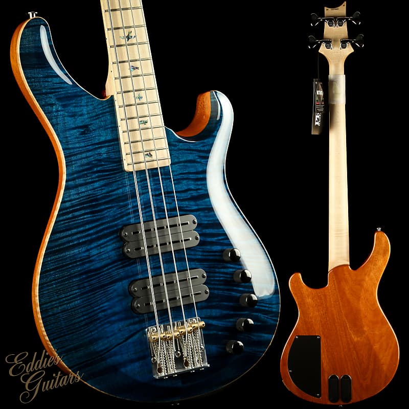 PRS Grainger 4 String Bass - Aquamarine | Reverb