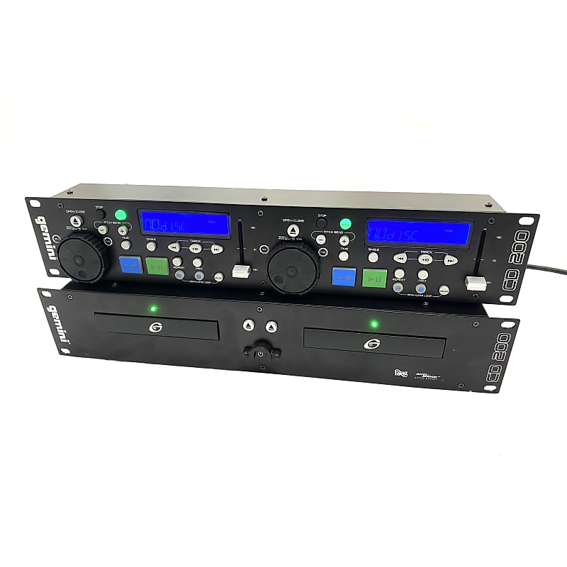Gemini CD-200 Professional dual deck CD player - Seamless | Reverb UK