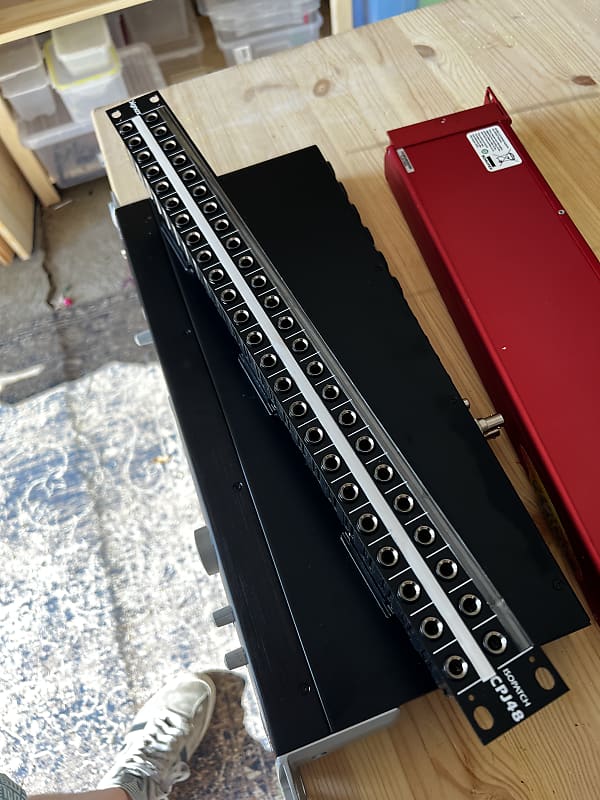 Signex Isopatch CPJ 48 black Patchbay Patch Bay Jackfield | Reverb