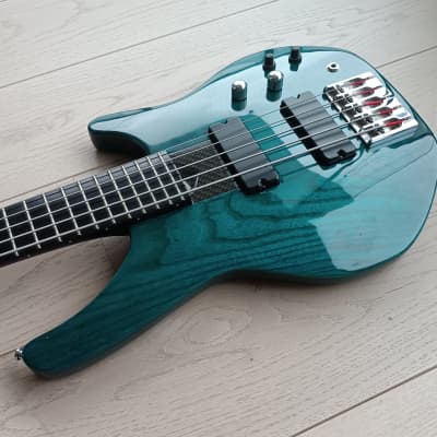 Status Graphite S1 Deluxe, 2004, Teal Muse-Chris | Reverb Australia