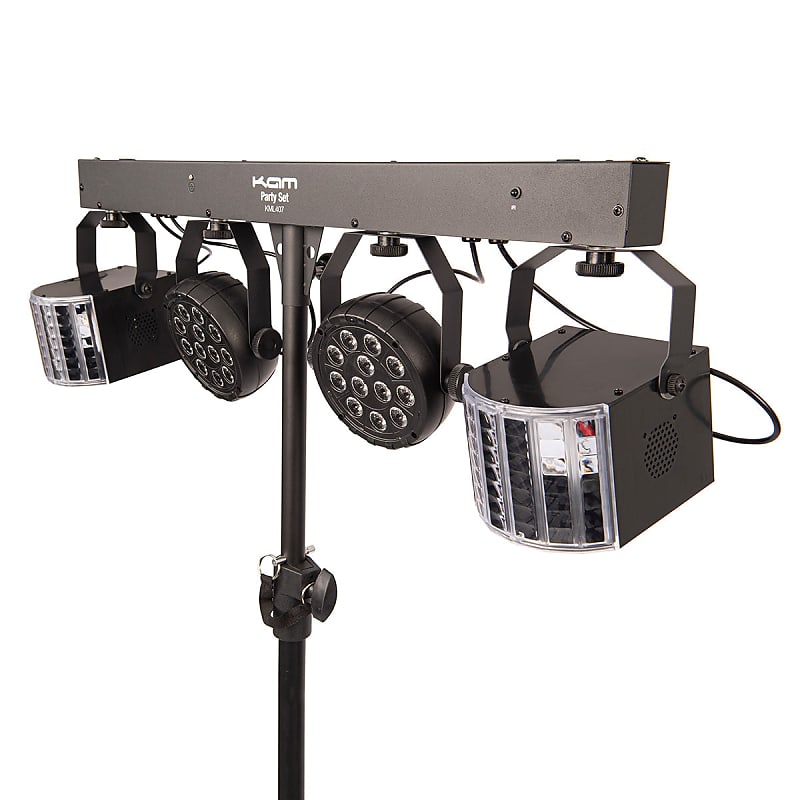 KAM Party Set - Inc lights, stand and carry bags | Reverb UK