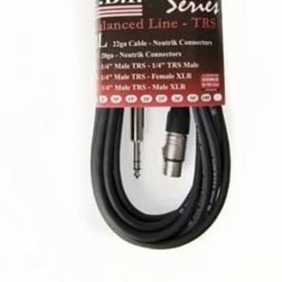 Melodee Music BLC-6MS-I 6' Balanced Cable | Reverb
