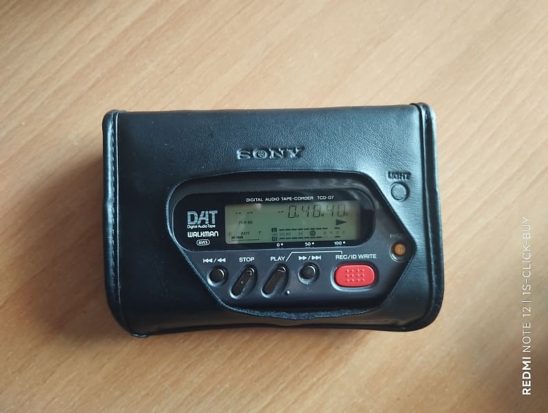 Sony DAT TCD D7 1993 - Sony Walkman Digital Audio | Reverb Deutschland
