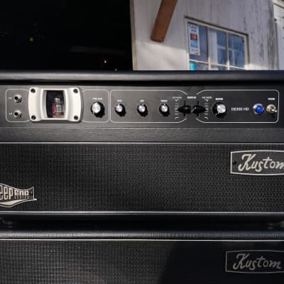Kustom Deep End DE300HD/DE610H Bass Amp Stack | Reverb