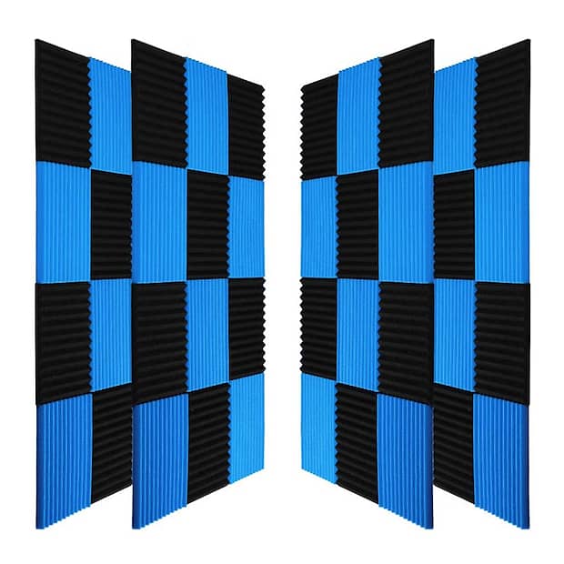 Acoustic Foam Panels (50 Pack) 1" X 12" X 12" Studio Wedges | Reverb