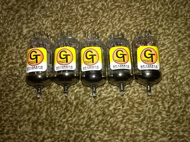 Groove Tubes Gold Series GT-12AX7-C - Set Of 5 | Reverb