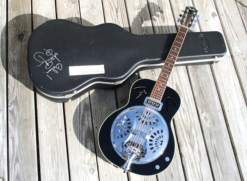 Nils Lofgren Signed Fender Guitar Acoustic Electric Dobro | Reverb